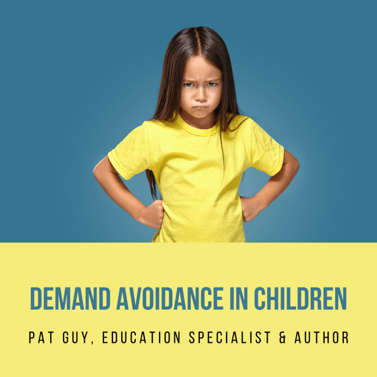 Demand Avoidance in Children – Pat Guy Education Specialist & Author